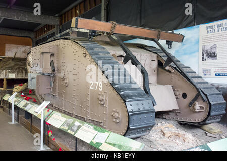 First World War Number 1 Lincoln machine. Tank was a prototype ...