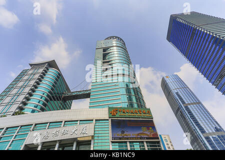 High-rise buildings in Futian Central Business District (CBD ...