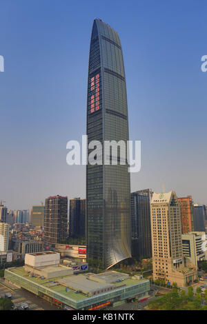 View at the KK Tower, Shenzhen Stock Photo - Alamy