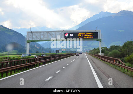 Italy, South Tirol, Brenner Pass highway, tunnel Stock Photo - Alamy
