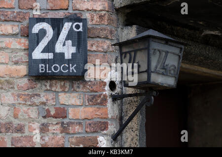 BLock 24 Auschwitz Birkenau Concentration Camp Oświęcim Museum Southern ...