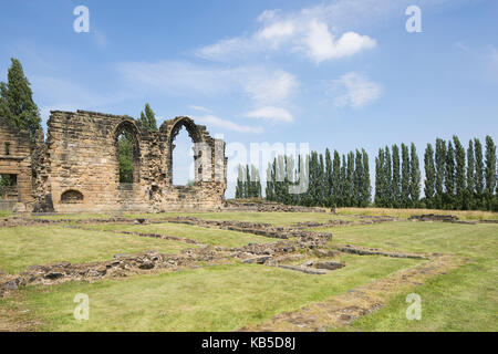 UK,South Yorkshire,Barnsley,Monk Bretton,St Paul's Church Stock Photo ...