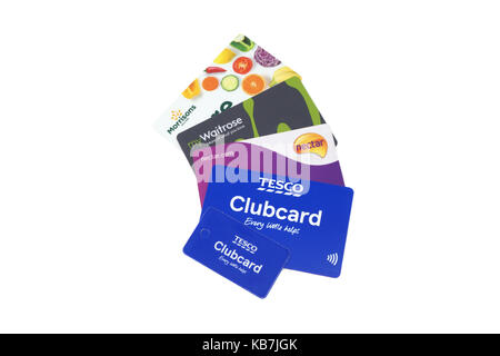 Morrisons more loyalty card Stock Photo - Alamy