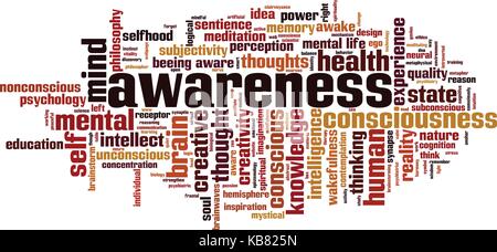 Awareness word cloud concept. Vector illustration Stock Vector Image ...
