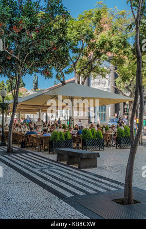 Golden gate, restaurant, Funchal Stock Photo - Alamy