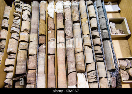 Rock core sample Stock Photo - Alamy