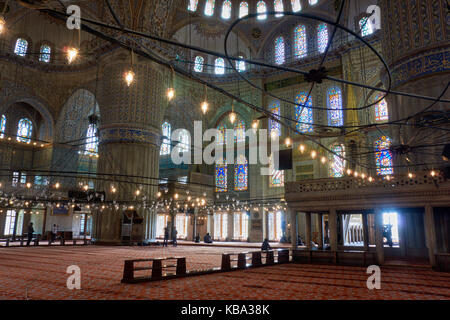 Stained glass windows at Sultan Ahmed Mosque (Turkish: Sultan Ahmet ...
