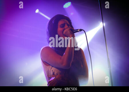 The American singer-songwriter and musician Lana Del Rey performs a ...
