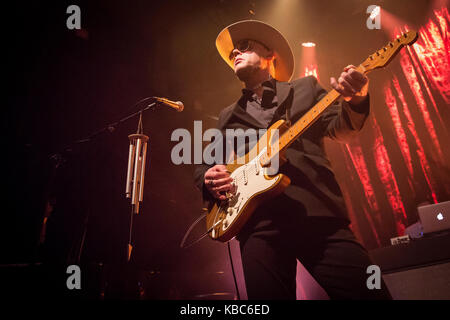 The Norwegian country rock band Midnight Choir performs a live concert ...