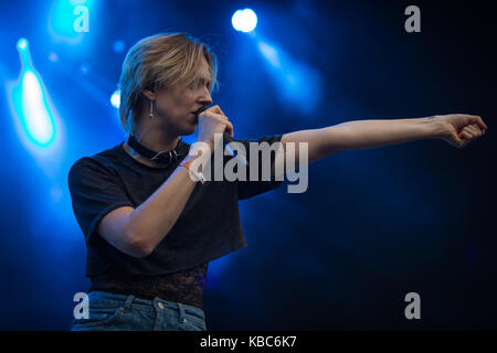 Norway, Oslo – August 12, 2017. The Danish singer, songwriter and ...