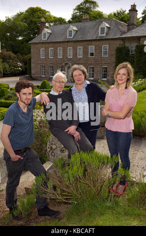 Trereife House, Penzance, Cornwall, with owners Tim & Liz Le Grice with ...