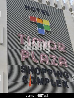 Timor Plaza Shopping Complex in Dili, Dec. 22, 2017 Dili, Jan. 1, 2017 ...