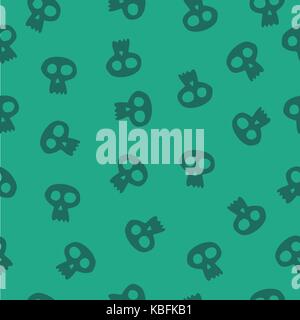 Skull pattern seamless. skeleton head background. bone texture Stock ...