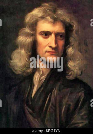 Isaac Newton (1642-1727) English scientist and mathematician Stock ...