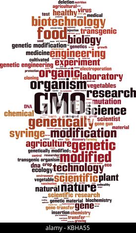 GMO word cloud concept. Vector illustration Stock Vector Image & Art ...