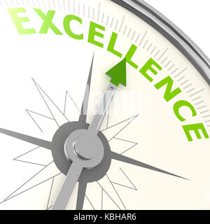 Excellence compass image with hi-res rendered artwork that could be ...