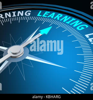 Learning compass image with hi-res rendered artwork that could be used ...