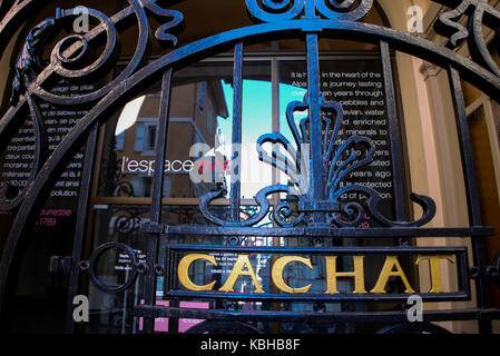 "Buvette Cachat", the original Art Nouveau building of Evian waters ...