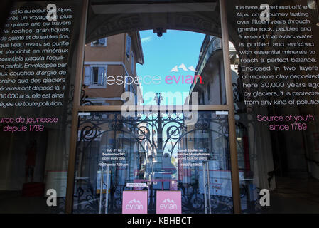 Cachat thermal spring, Evian-les-Bains, Haute-Savoie, France Stock ...