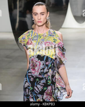 Model Vincent Beier Kaspersen walks on the runway during the Coach ...