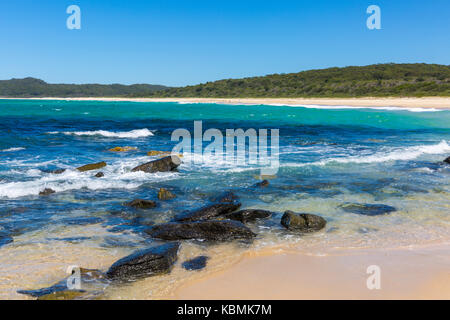 Cellito beach on the mid north coast of New South Wales,Australia Stock ...