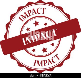 Impact stamp illustration Stock Vector Image & Art - Alamy