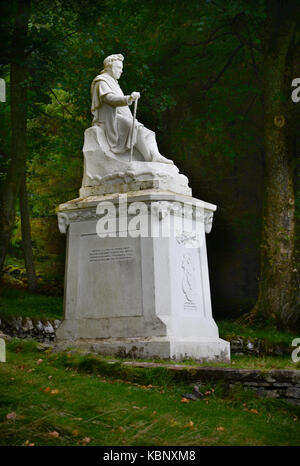 Statue of James Hogg, the Ettrick Shepherd, near St Mary's Loch ...