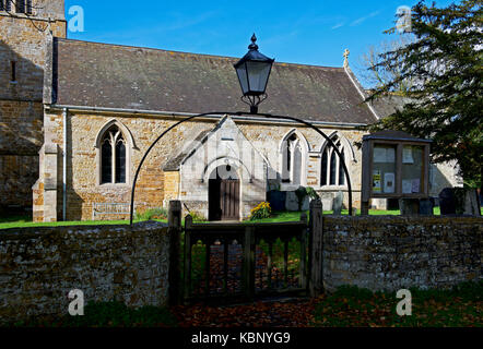 St. Botolph`s Church, Stoke Albany, Northamptonshire, England, UK Stock ...