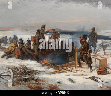 Wilhelm Richter - Soldiers Resting Stock Photo - Alamy