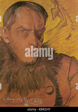 Witkiewicz Self portrait Stock Photo - Alamy