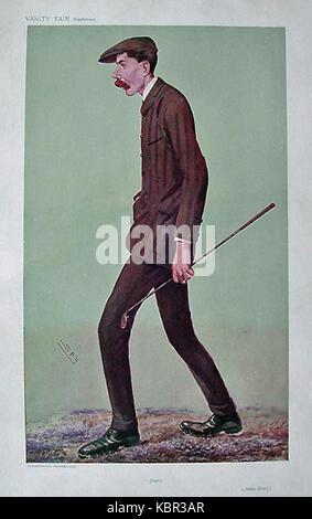 Golfer James Braid Stock Photo - Alamy
