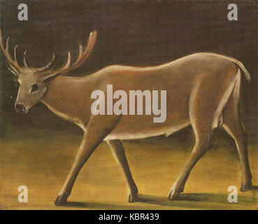 Niko Pirosmani - Deer 1909 Stock Photo - Alamy