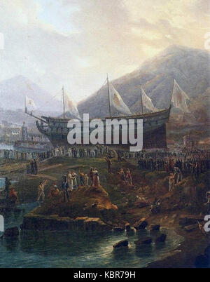Vascello Vesuvio Fergola Stock Photo - Alamy