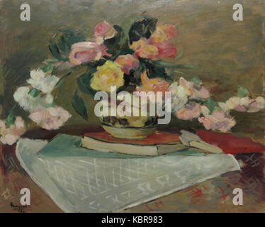 'Flori in ulcica si carte' by Ion Theodorescu Sion is a painting that ...