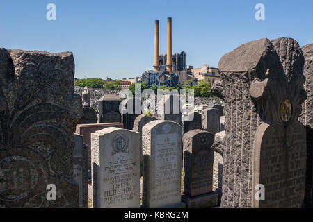 Mount Zion Cemetery Maspeth Queens New York City Stock Photo - Alamy