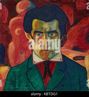 Kazimir Malevich - Self Portrait C 1911 Stock Photo - Alamy