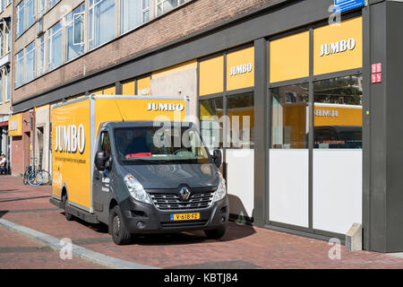 Jumbo delivery van at branch. Jumbo is the second-largest supermarket ...