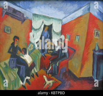Interieur 1915 by Ernst Ludwig Kirchner Stock Photo - Alamy