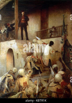 General Gordon's Last Stand Stock Photo - Alamy