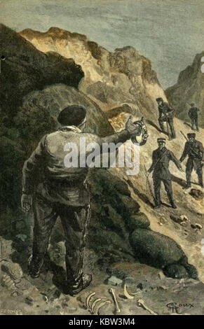 'The Sphinx of the Ice Fields' by George Roux is a dramatic painting of ...