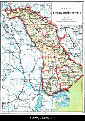 Bessarabia map BE Stock Photo - Alamy