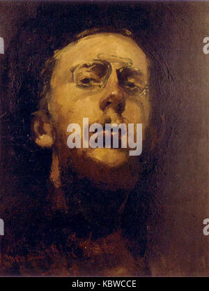 George Hendrik Breitner - Zelfportret met lorgnet Stock Photo - Alamy