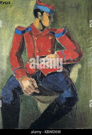 Helmut Kolle - Sitting Soldier Stock Photo - Alamy