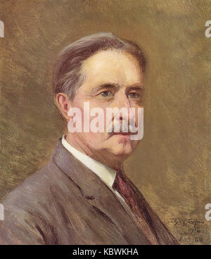 This portrait of Dwight William Tryon, an American landscape painter ...
