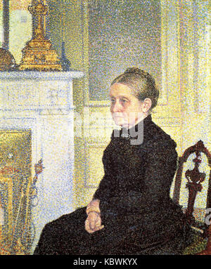 This early 20th-century portrait by Theo van Doesburg, created around ...