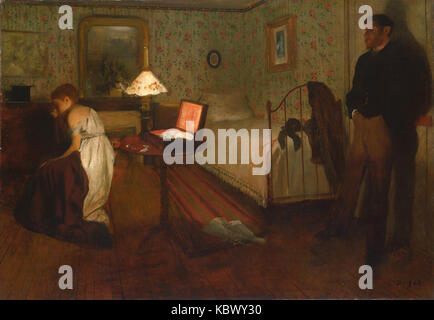 Edgar Degas - Interior Stock Photo - Alamy