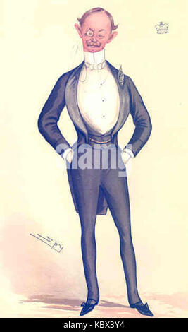 Lord Haldon Vanity Fair 22 March 1884 Stock Photo - Alamy