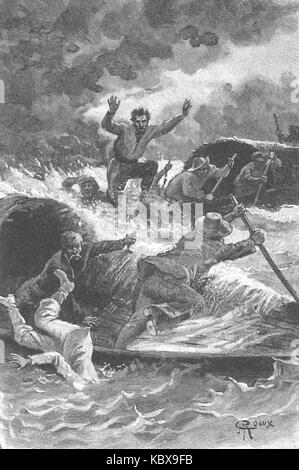 'The Mighty Orinoco' by George Roux is an illustration depicting the ...