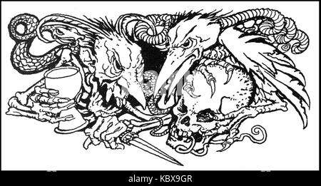 08 rackham poe decoration Stock Photo - Alamy