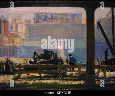 George Bellows - Blue Morning Stock Photo - Alamy